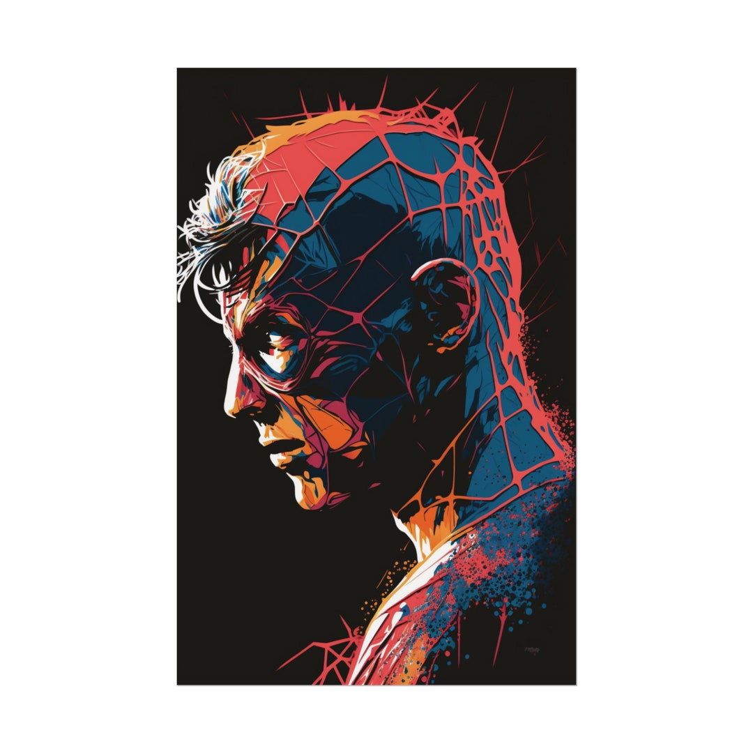 Pop Style Art Spiderman Poster | Personalised Gifts | Kids | Men ...