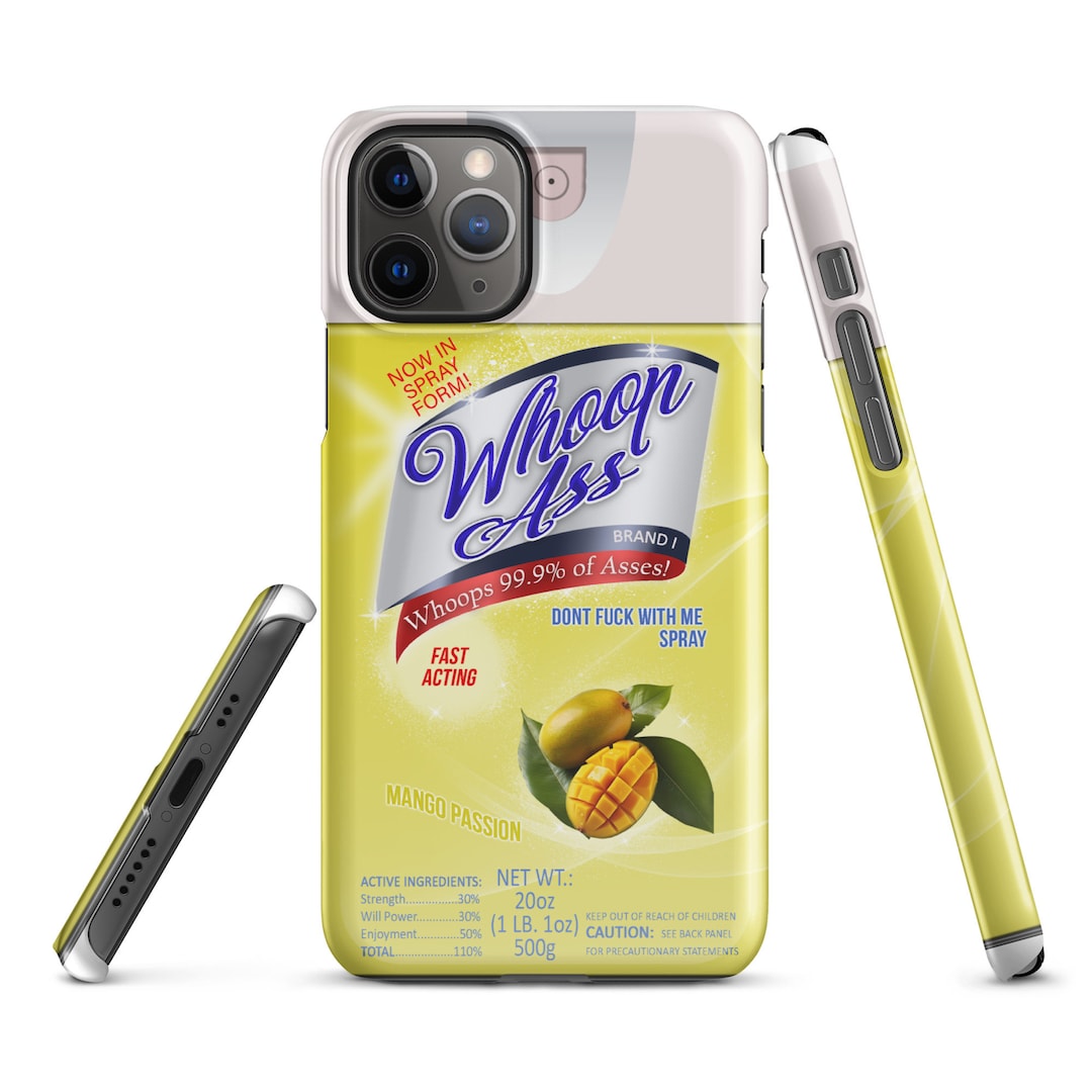 Funny Phone Case Whoopass Mango Passion iPhone Case iPhone - Etsy