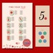 Modern Asian Wedding Seating Chart & Table Numbers Editable Template ...