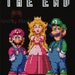 Super Mario World (1991) Ending Screen Cross Stitch Pattern PDF ...