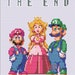 Super Mario World (1991) Ending Screen Cross Stitch Pattern PDF ...