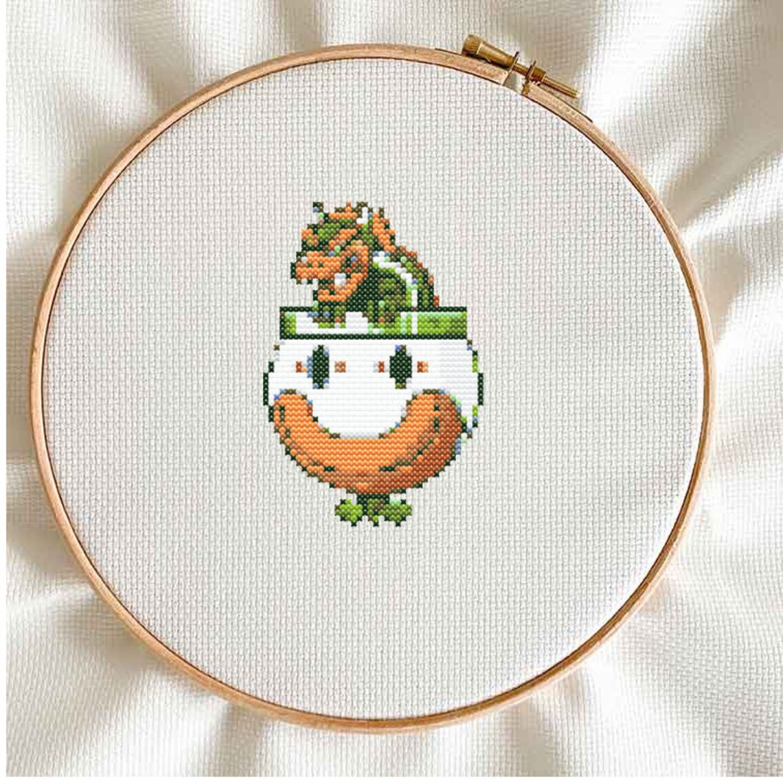 Super Mario World 1991 Bowser Sprites Cross Stitch Patterns - Etsy