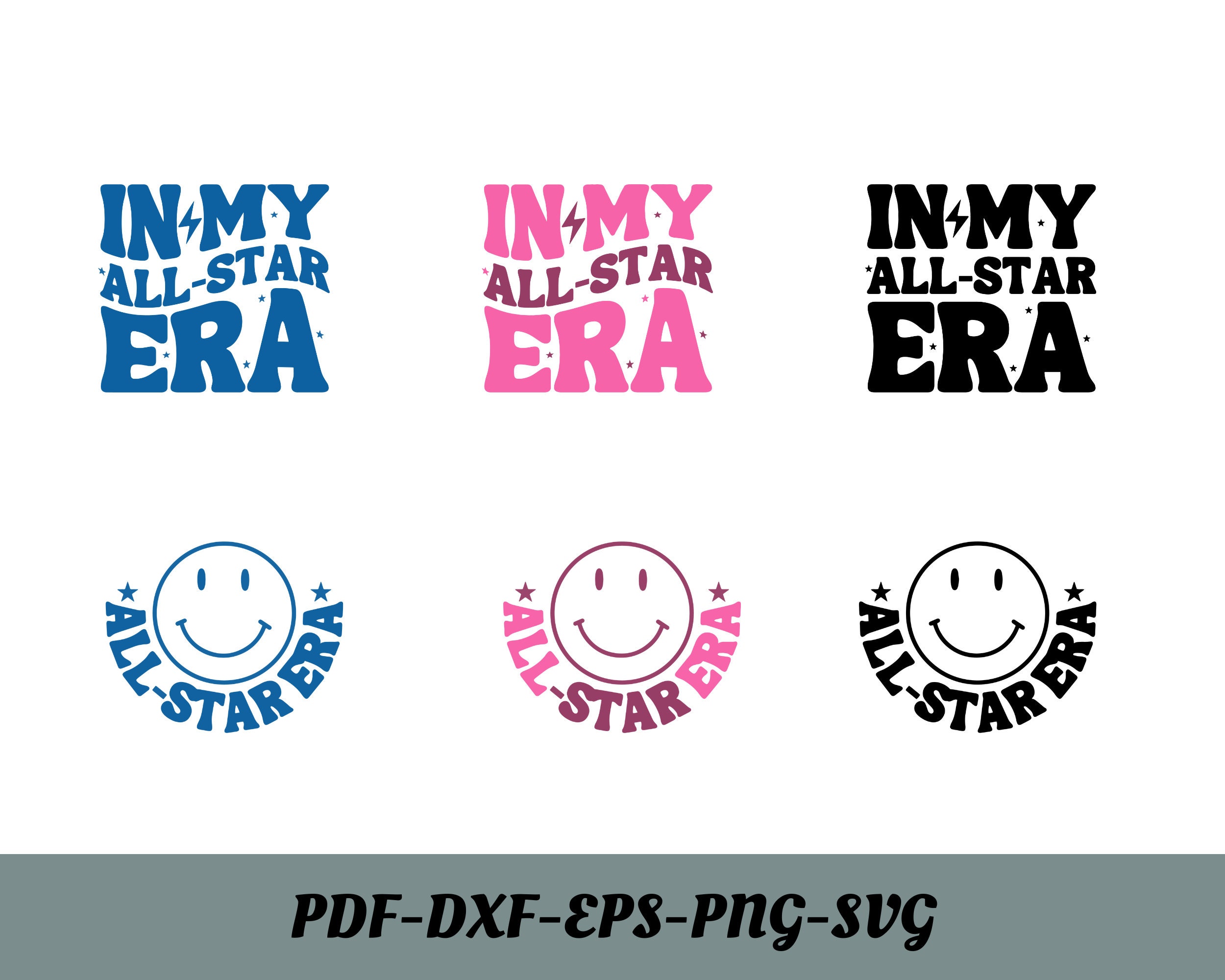 In My All-star Era Svg, All-star Png, All-star Svg, All-star Shirt Svg ...