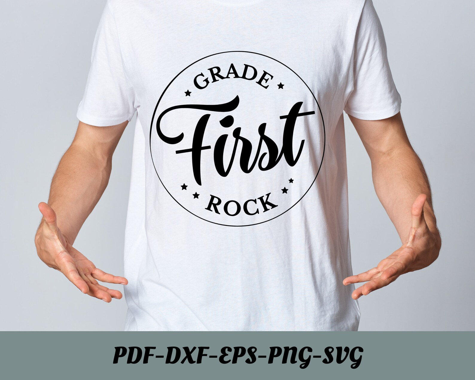 First Grade Rocks Svg Back to School Svg Teacher Svg School - Etsy UK