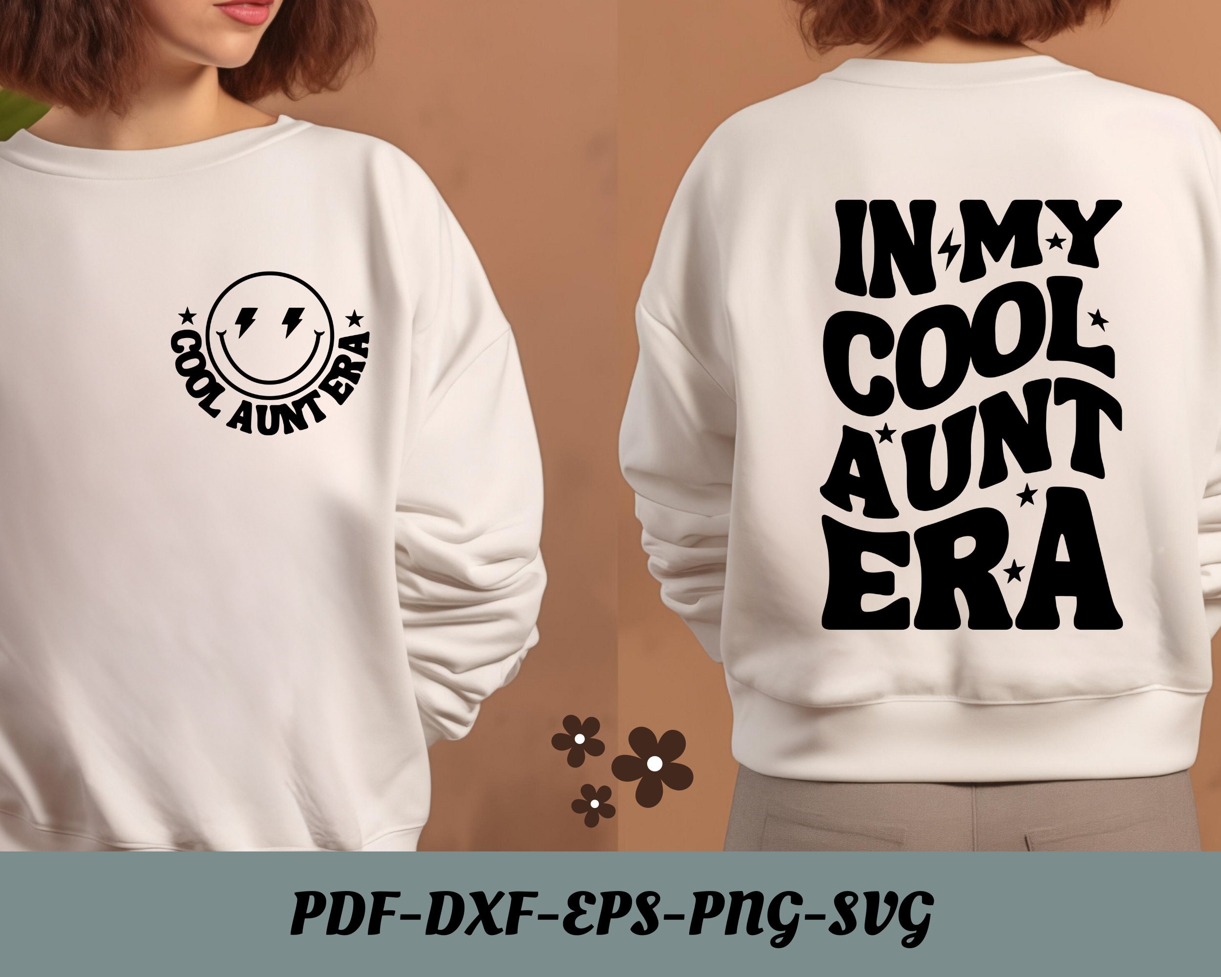 In My Cool Aunt Era SVG, Aunt Era SVG, Aunt Svg, Auntie Svg, Cool Aunt ...