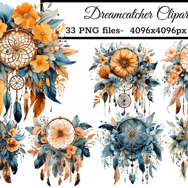 Dreamcatcher Clipart - Etsy