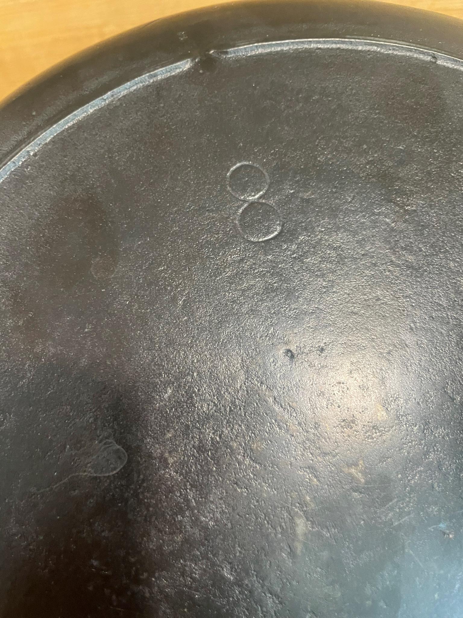 Lodge Three Notch #8 Cast Iron Skillet - Etsy