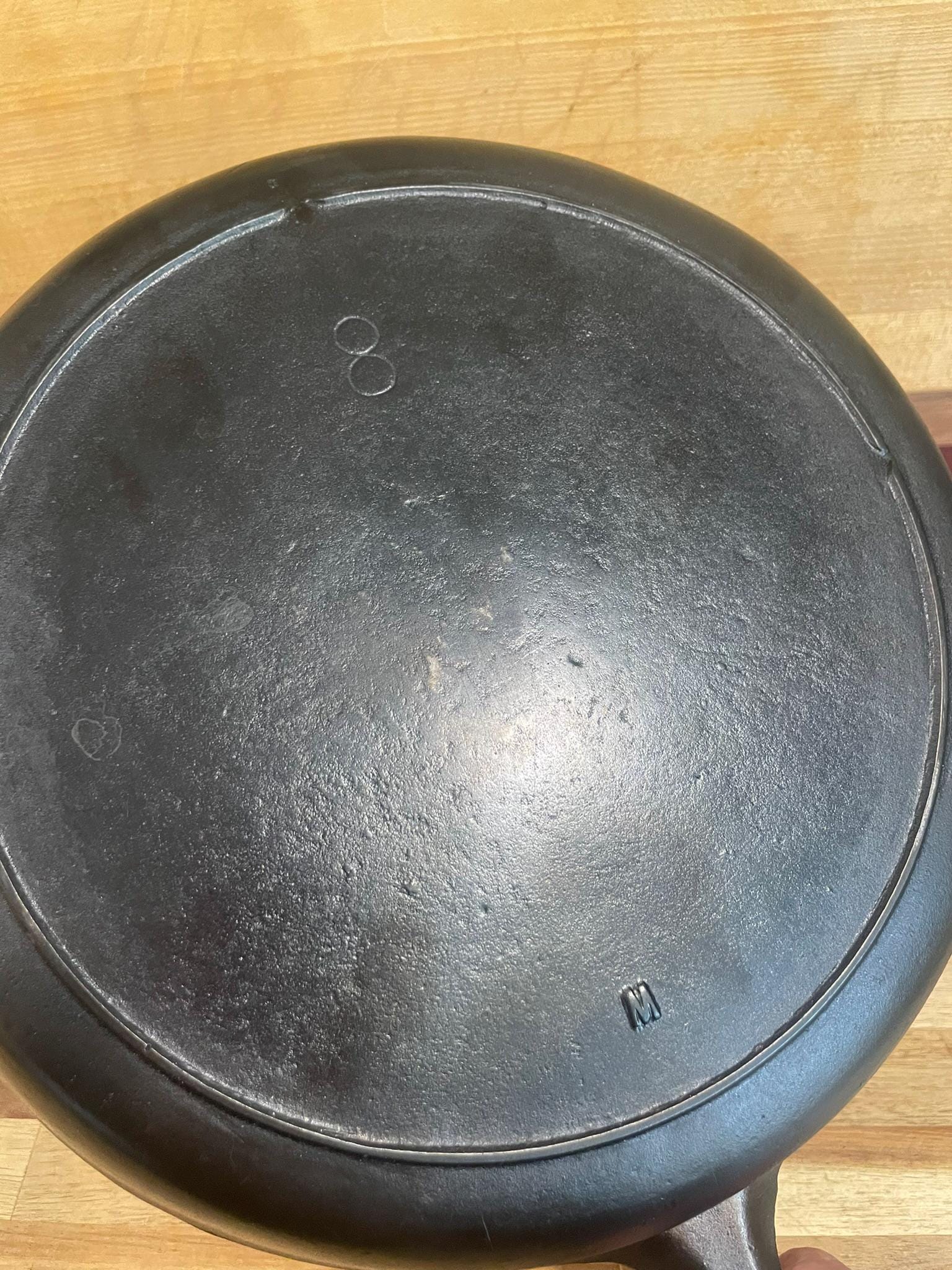 Lodge Three Notch #8 Cast Iron Skillet - Etsy