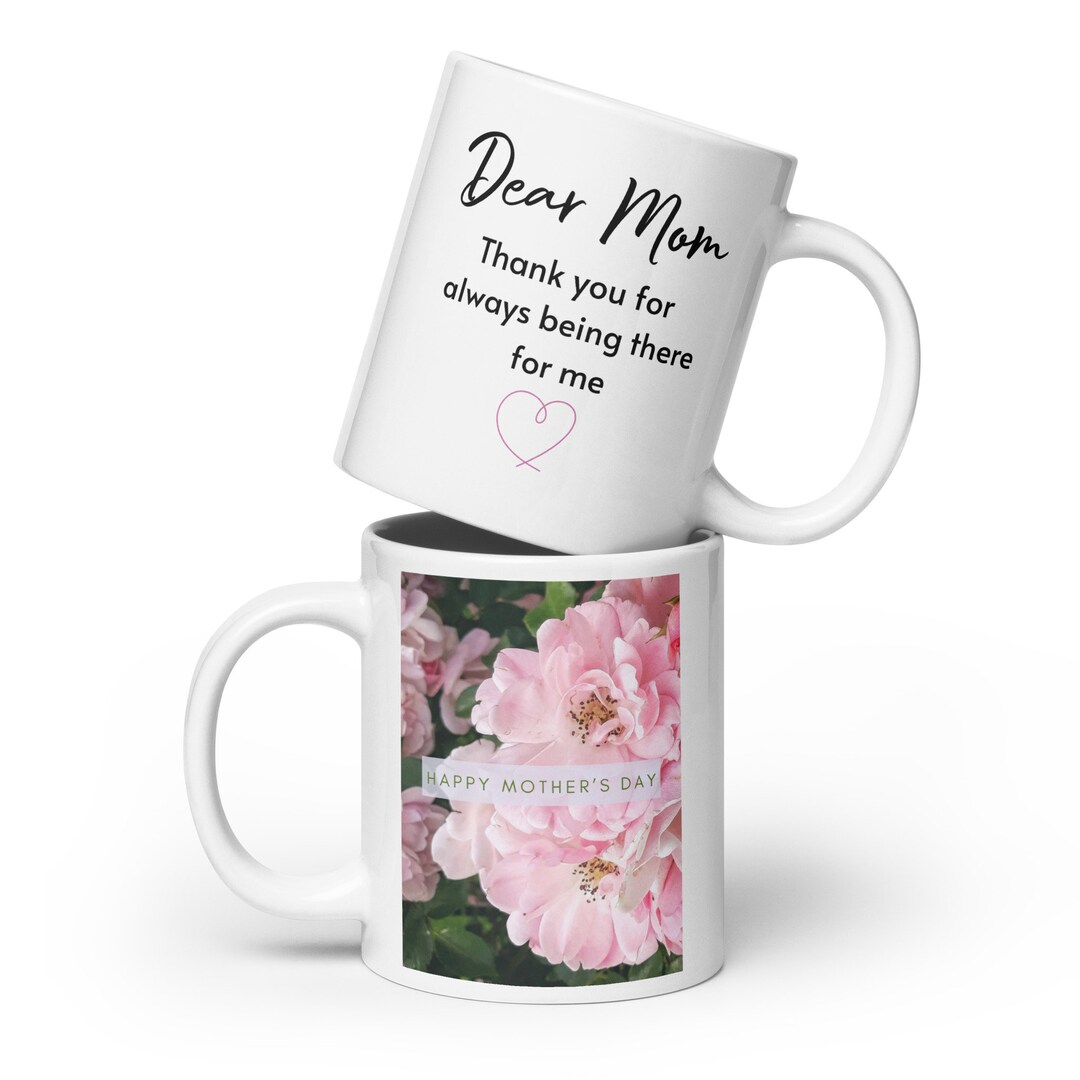 DEAR MOM, Mother's Day Mug Gift, Gift for Her, Gift for Mom, Mom Gift ...