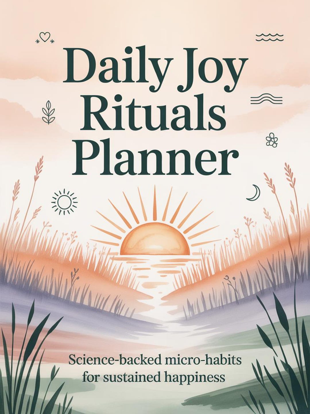 Daily Joy Rituals Planner | Wellness Planner | Self Care Planner ...