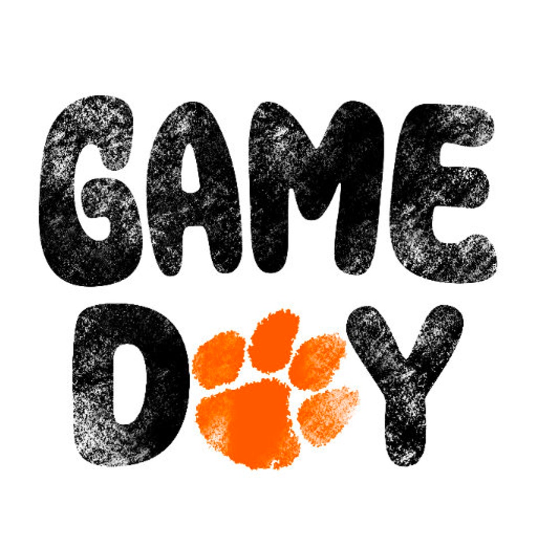 Game Day Clemson Tigers Sublimation PNG - Etsy