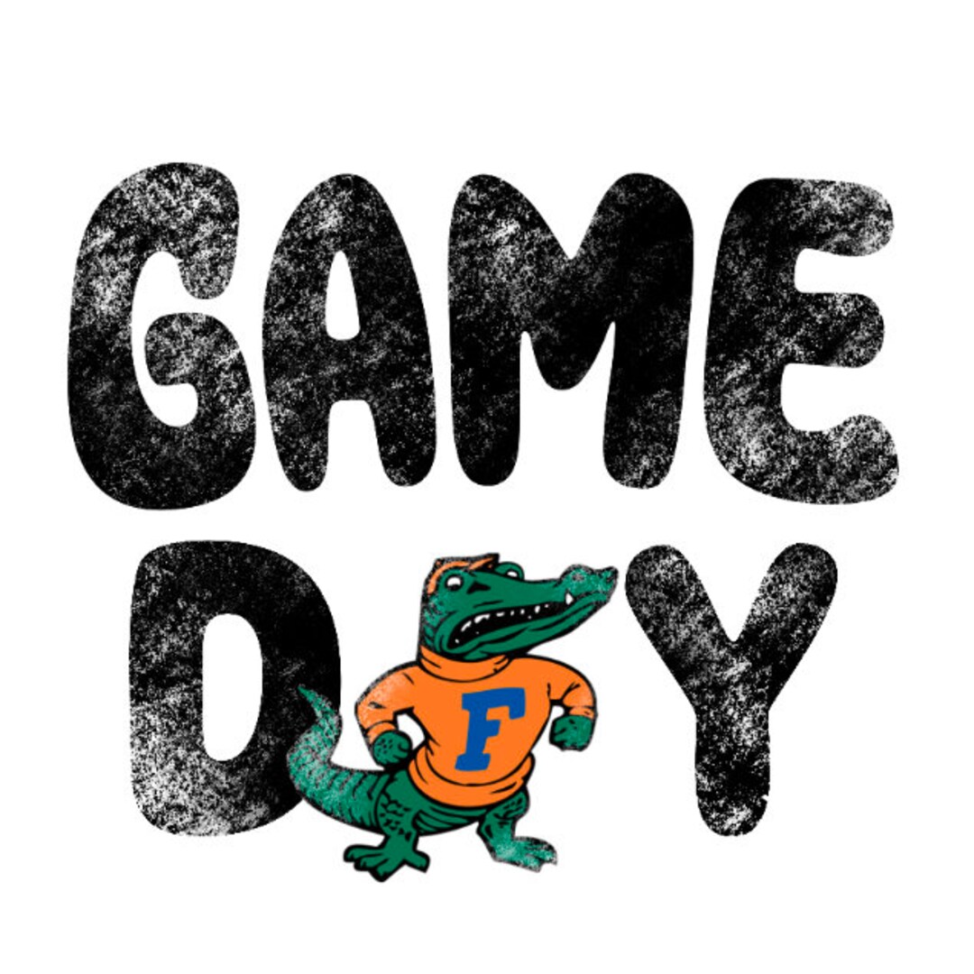 Game Day, Florida Gators, Sublimation PNG - Etsy