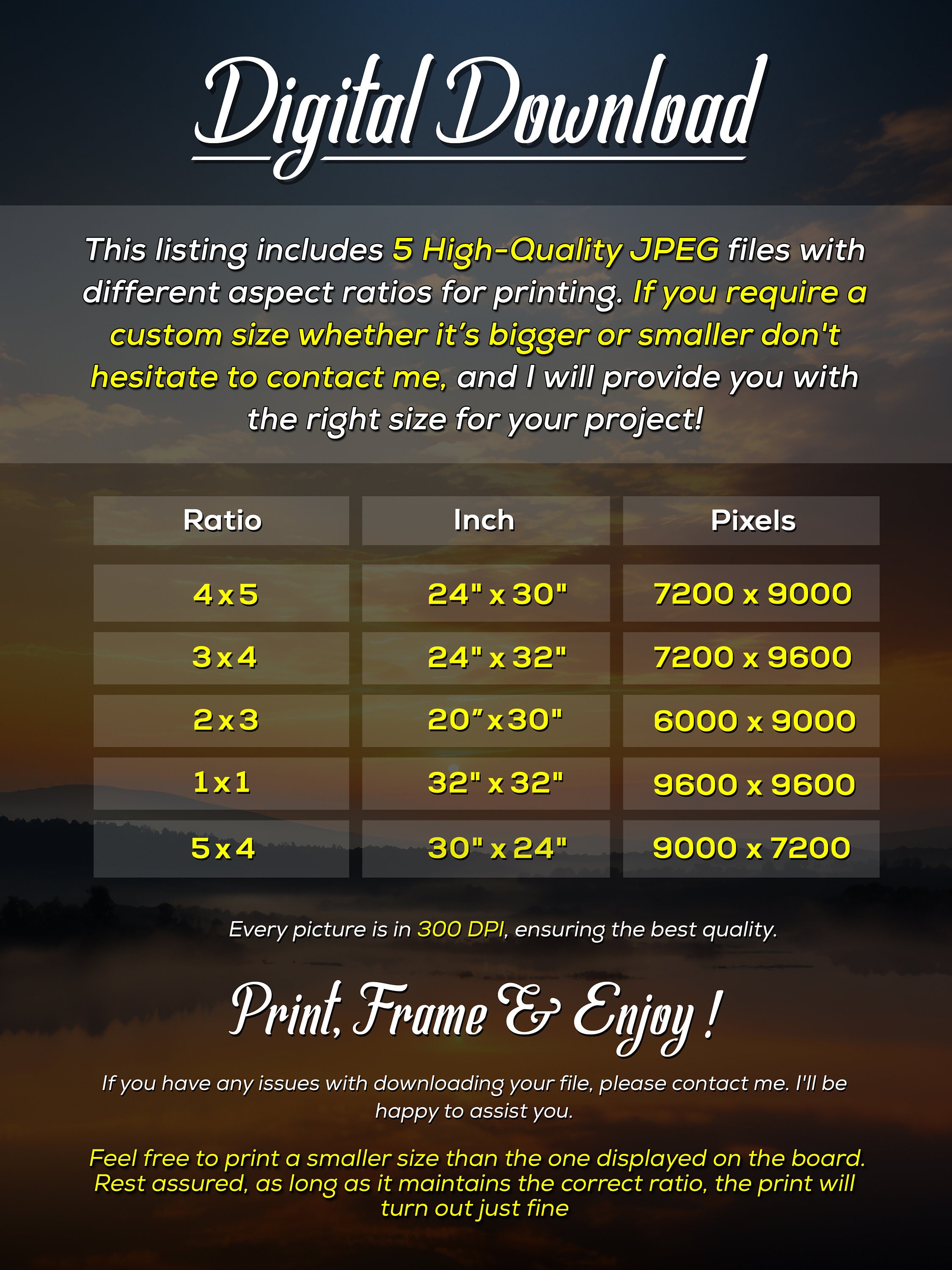 PENGUIN DIGITAL PRINT Animal Printable Poster Wall Art Decor Artwork ...