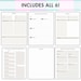 Study Notes Printable Bundle, Student Study Guides, Lecture Study Notes ...
