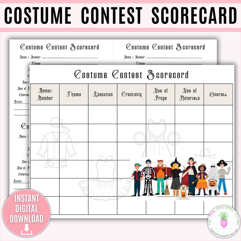Judging a Costume Party - Etsy