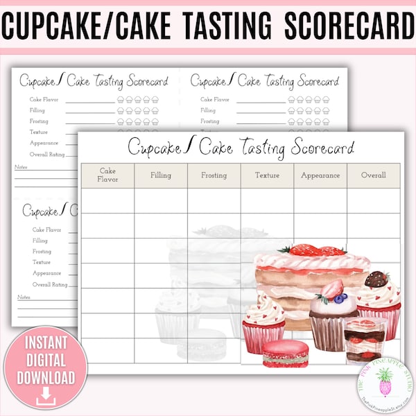 Bake off Score Cards - Etsy