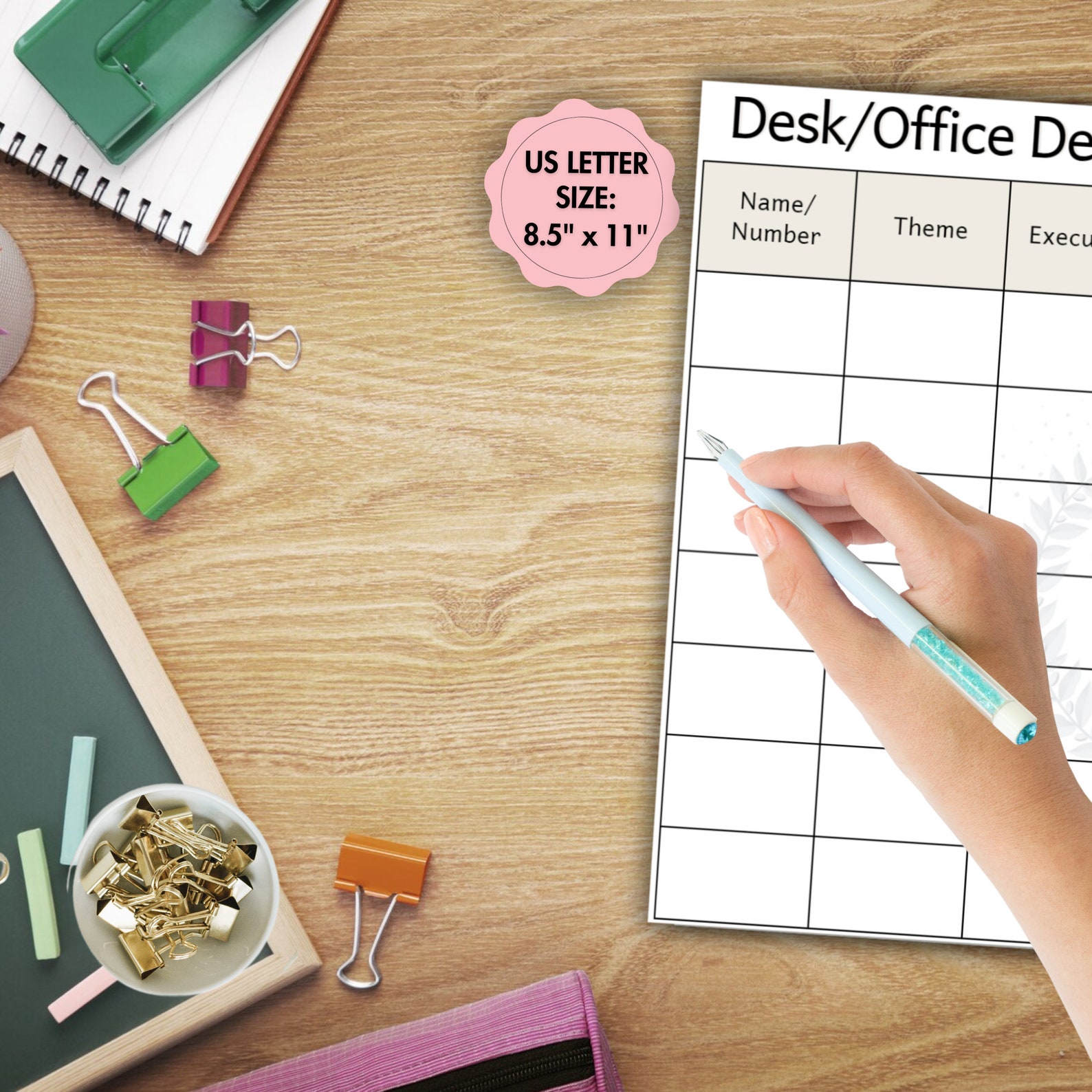 Desk or Office Decorating Contest Scorecard Printable, Desk Contest ...