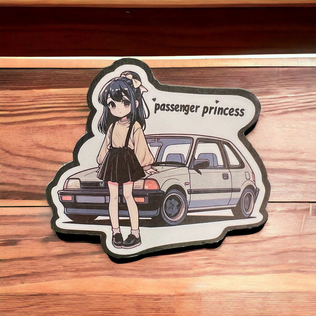 Anime Girl Sticker Passenger Princess Laptop Decal Gift Decoration - Etsy