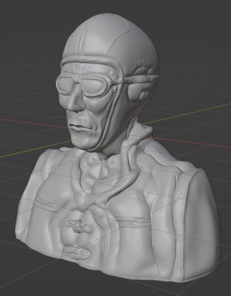RC Model Aircraft WW1 German 3D Printed Pilot Figure - Etsy