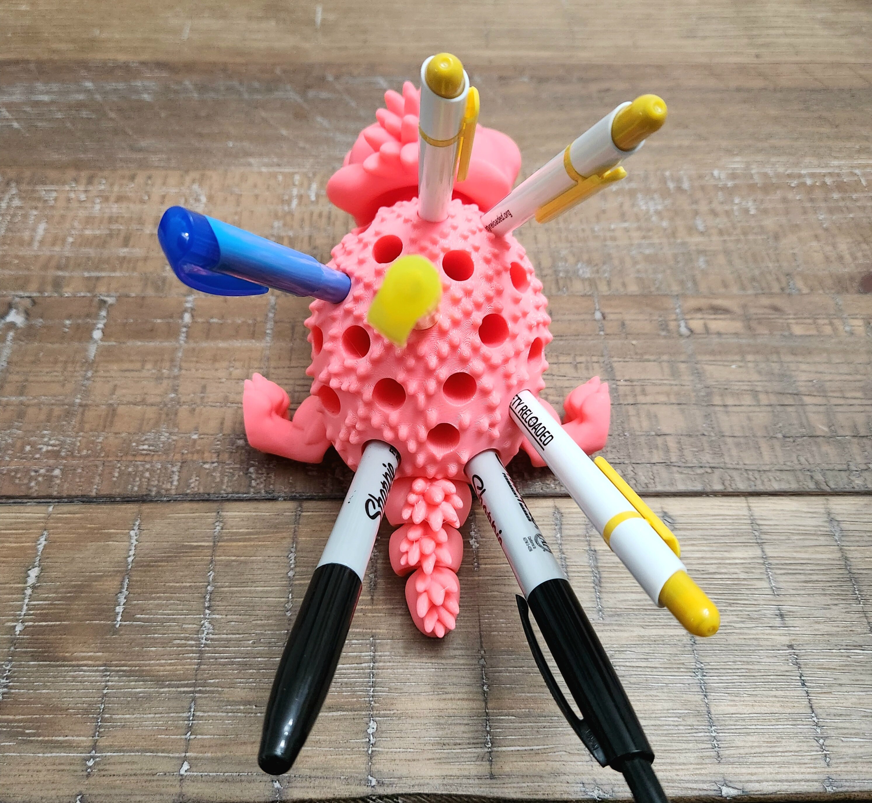 Flexible Hedgehog Pen Holder - Etsy