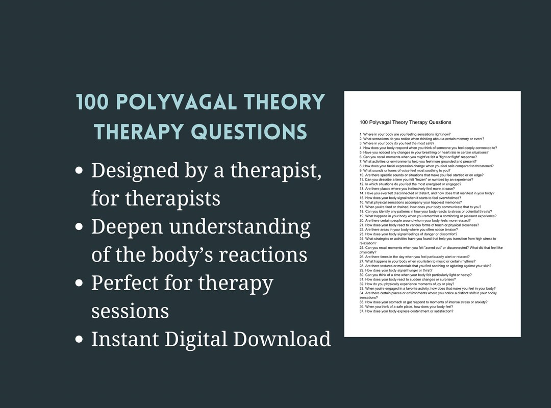 Polyvagal Theory Therapy Questions - Trauma-informed, Autonomic ...