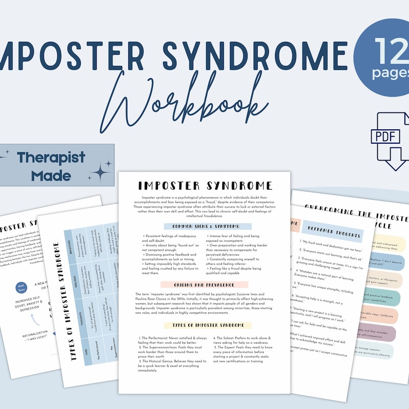 Imposter Syndrome Printable - Etsy