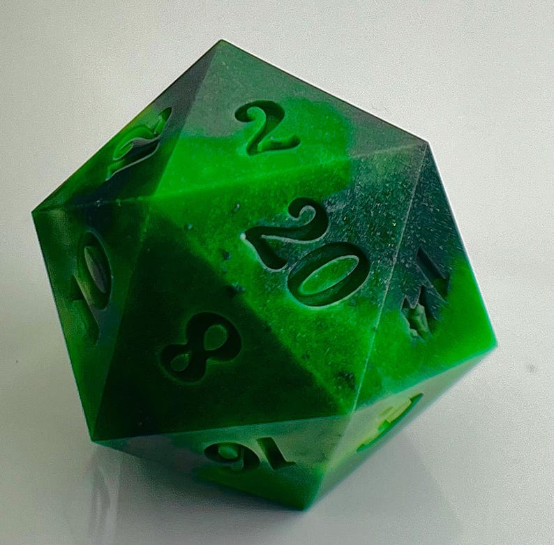 Mystery D20 Chonk Blind Grab Bag - Random Resin Dnd Dice • Surprise ...