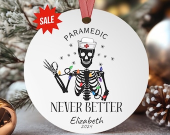 EMT Emergency Medical Technician Christmas Ornament MIL105 - Etsy