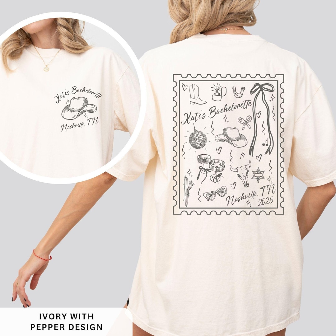 Custom Cowgirl Bride Shirt, Personalized Western Bachelorette Tshirt ...