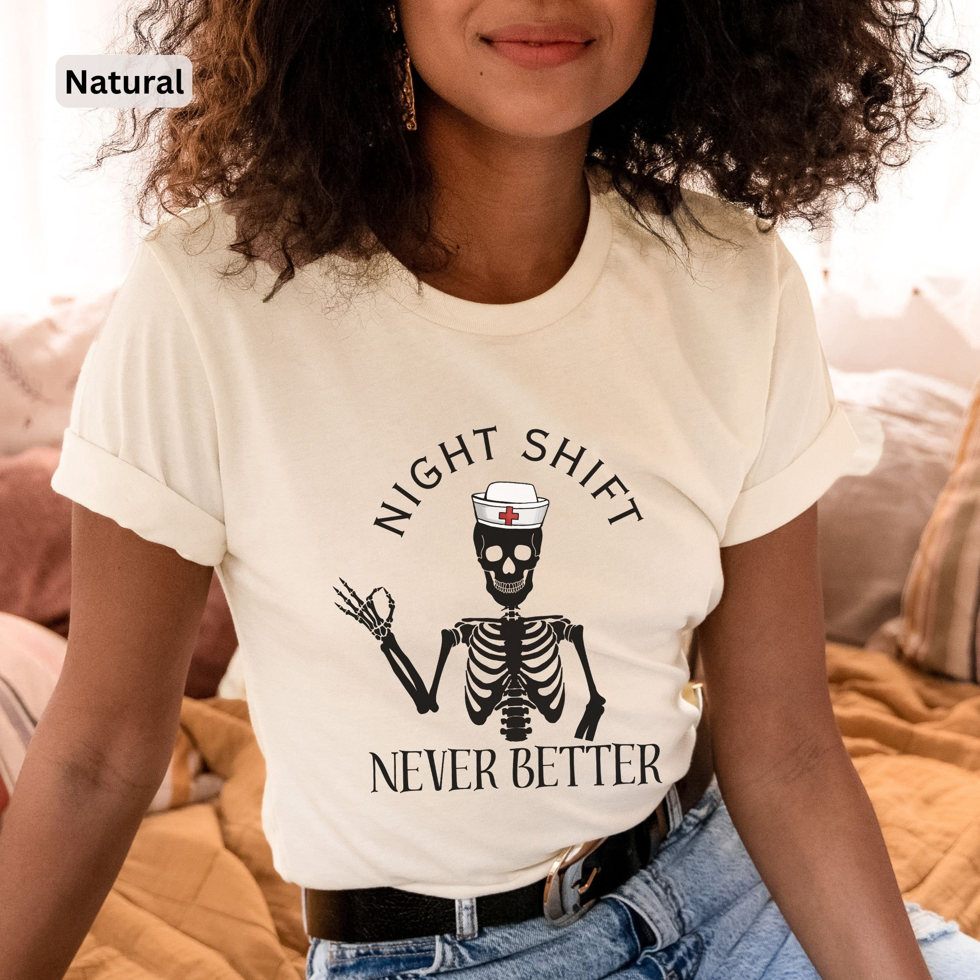Matching Night Shift RN Shirts, Nurse Appreciation Week Gifts, Funny ...