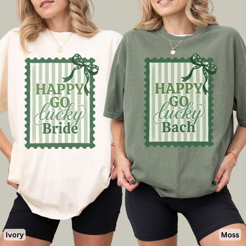 St Patricks Bachelorette Shirts, Lucky Bach Tshirt, Irish Bachelorette ...