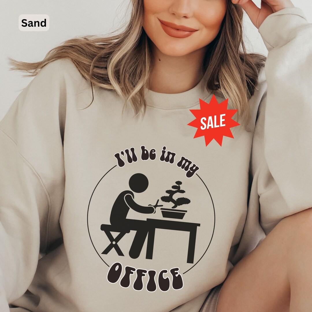 Funny Bonsai Sweatshirt, Gift for Bonsai Lover, Bonsai Tree Crewneck ...