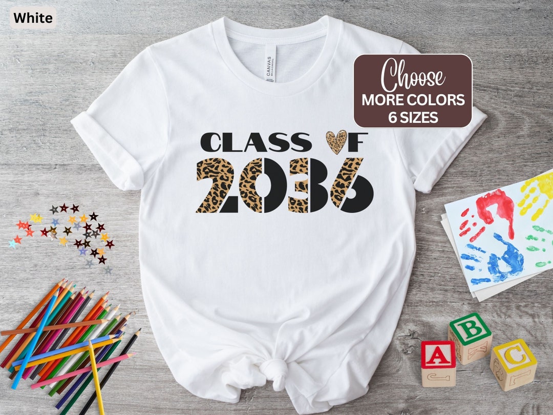 Graduation Gifts Prek, Pre K Graduation, Class of 2036 Shirt, Girls ...
