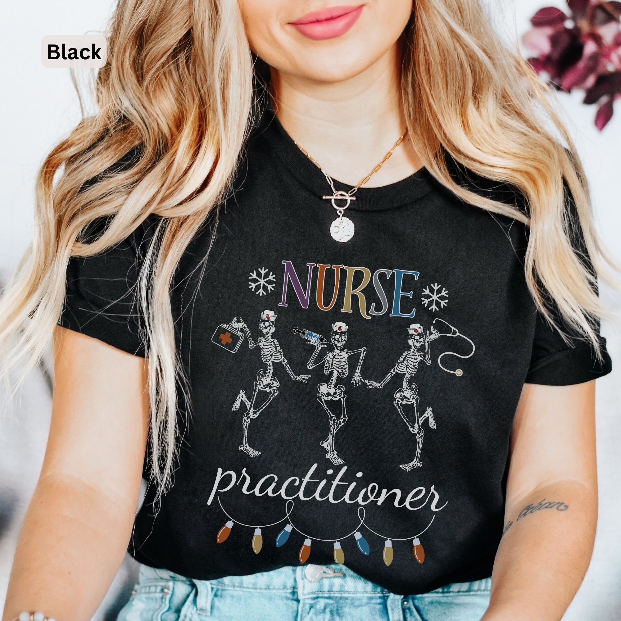 Nurse Practitioner Shirt Christmas, Gift for Student Nurse Practitioner ...