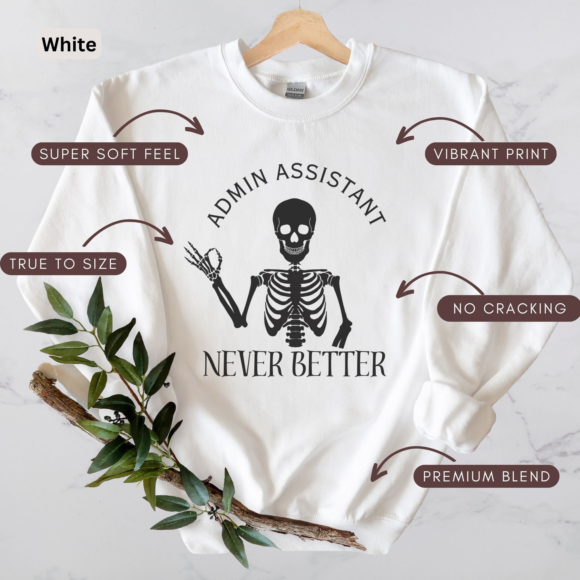 Funny Admin Assistant Shirt, Administrative Assistant Sweatshirt ...