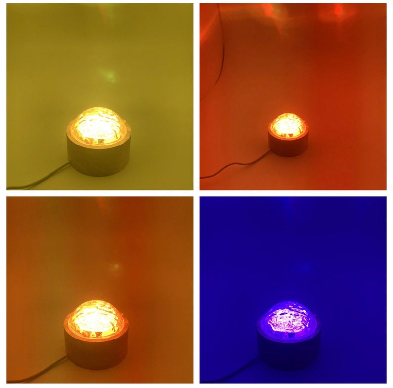 Northern Lights Lamp, Rotating Ambient, Water Ripple Projector, Flame ...