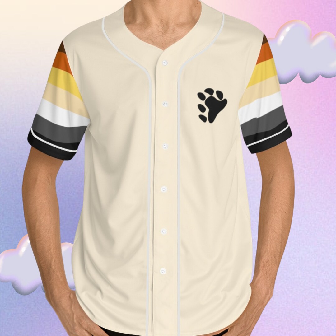 Bears Gay Pride Flag Baseball Jersey - Etsy