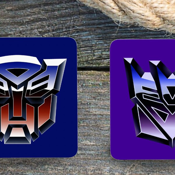 Transformers Coasters - Etsy