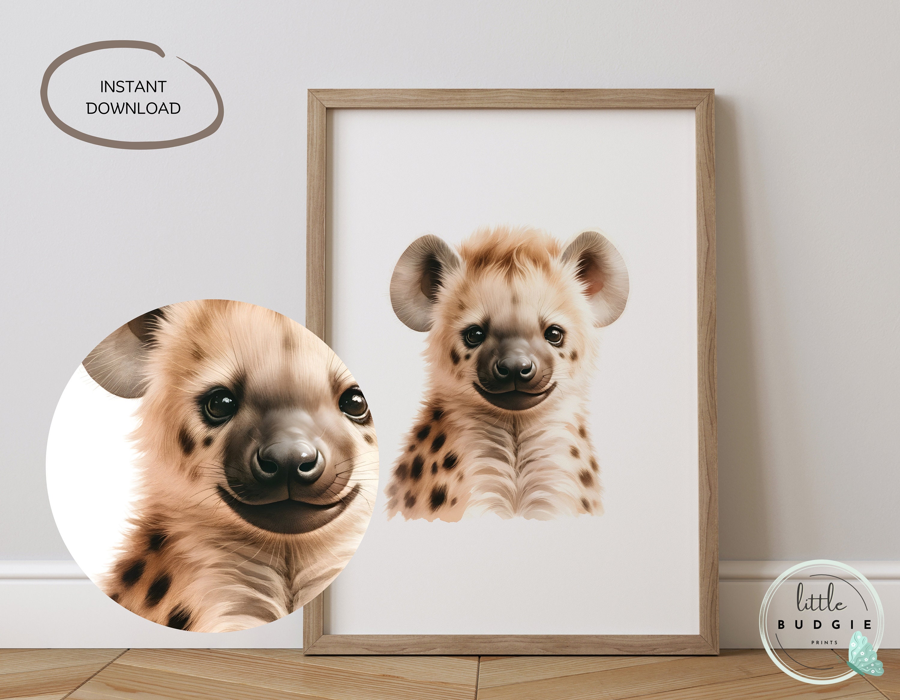Safari Nursery Decor, Set of 6, Wild Cat Animal Wall Prints Cheetah ...