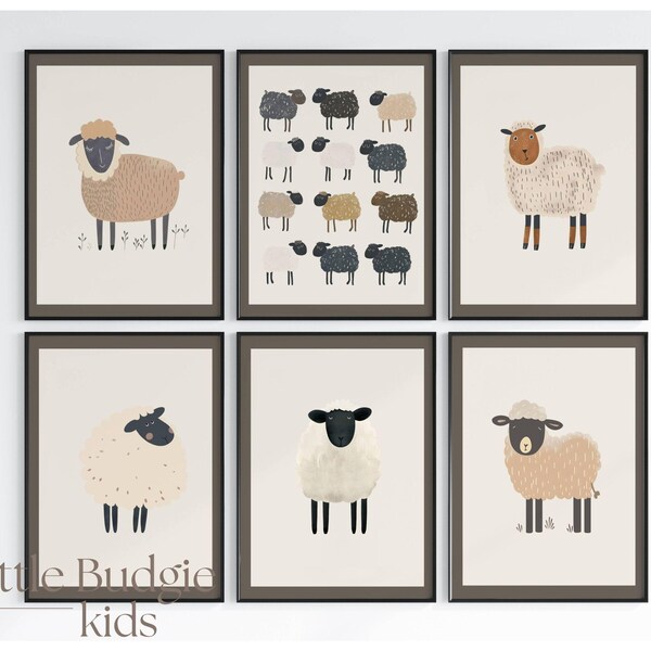 Sheep Nursery Decor - Etsy