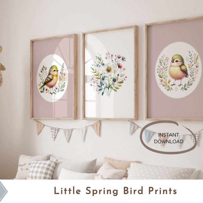Bird Nursery Art - Etsy