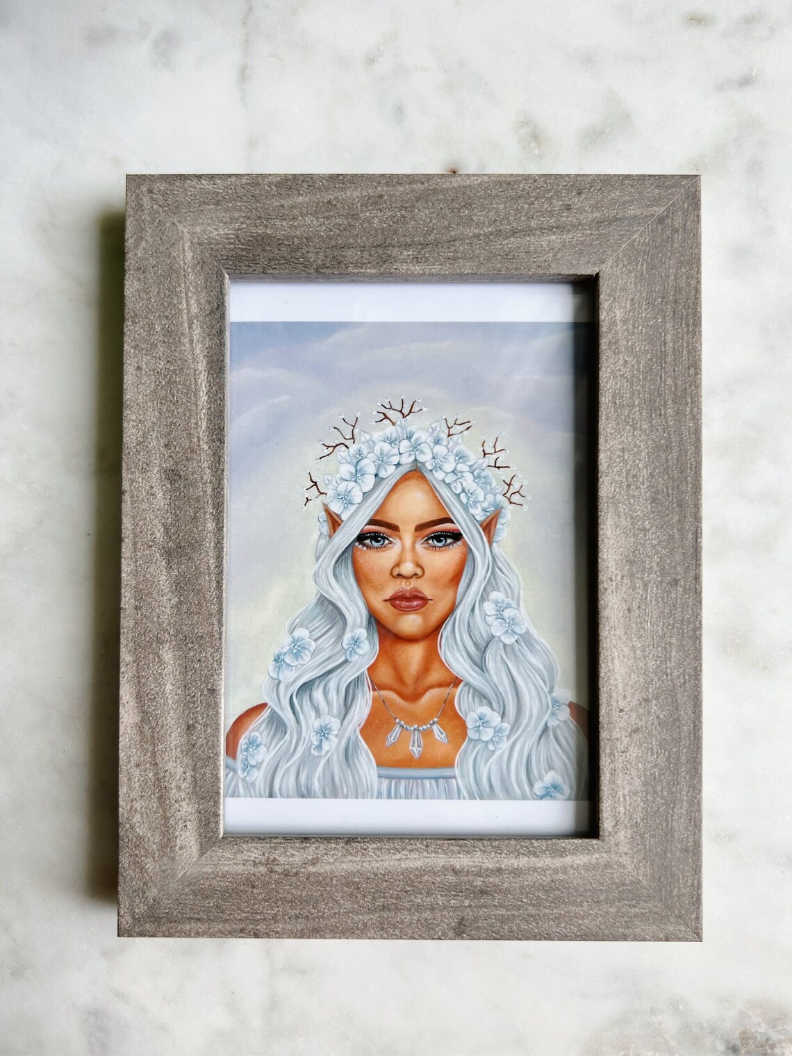 Fairy Art Print - Periwinkle Fairy - Fairy Art, Whimsical Faerie, Fairy ...