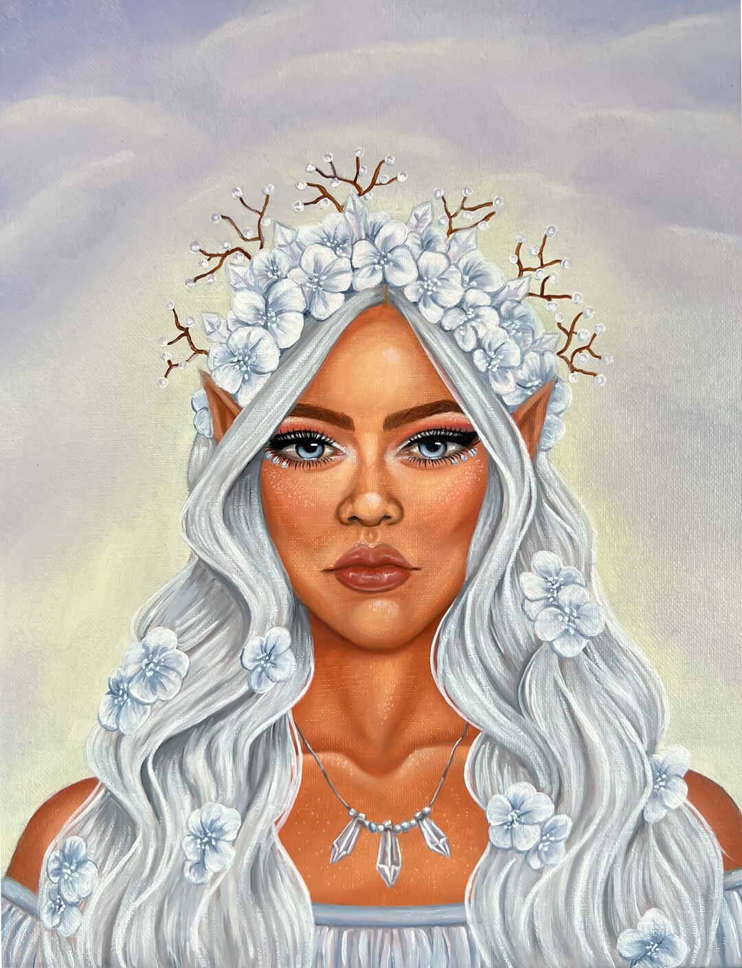 Fairy Art Print - Periwinkle Fairy - Fairy Art, Whimsical Faerie, Fairy ...