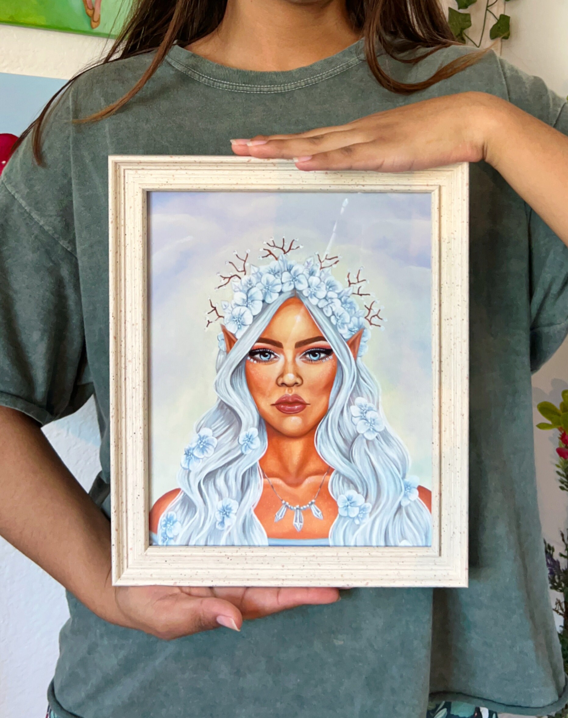 Fairy Art Print - Periwinkle Fairy - Fairy Art, Whimsical Faerie, Fairy ...