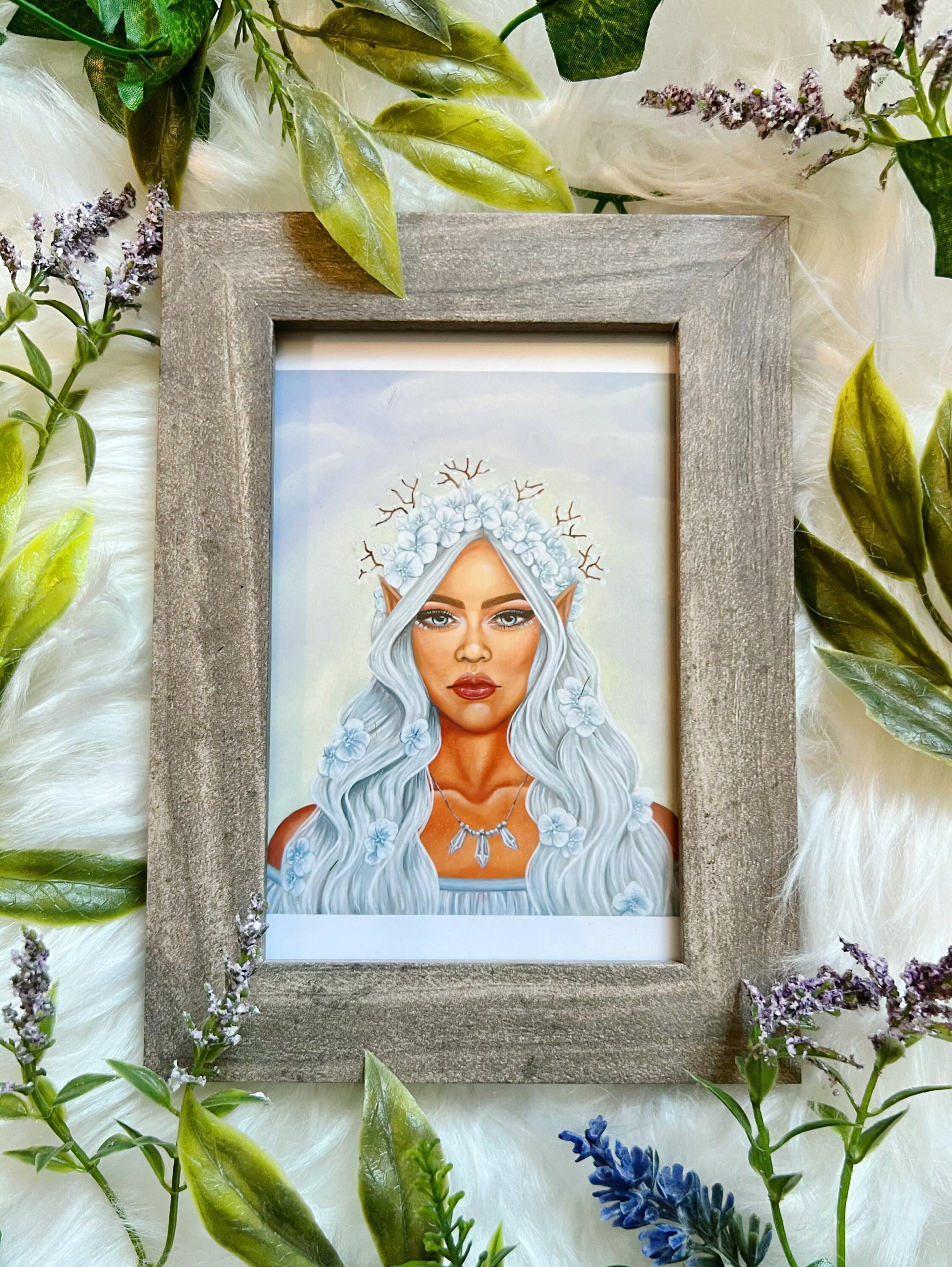 Fairy Art Print - Periwinkle Fairy - Fairy Art, Whimsical Faerie, Fairy ...