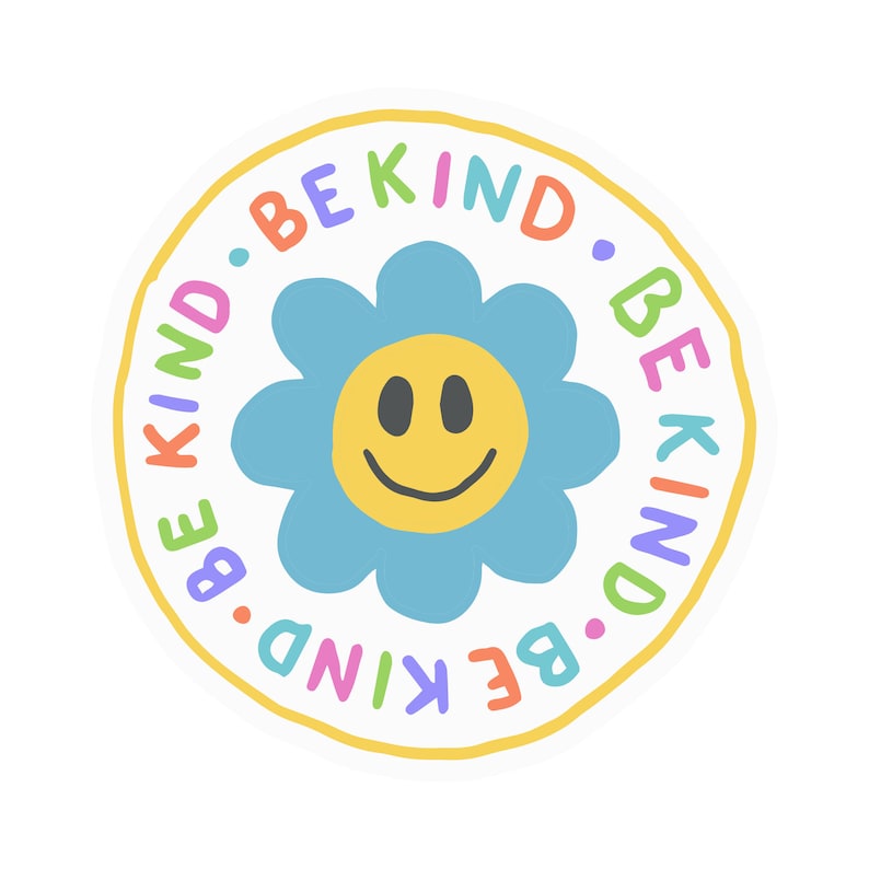 Be Kind Flower SVG for Cricut Digital Png File Be Kind Daisy Png Tshirt ...