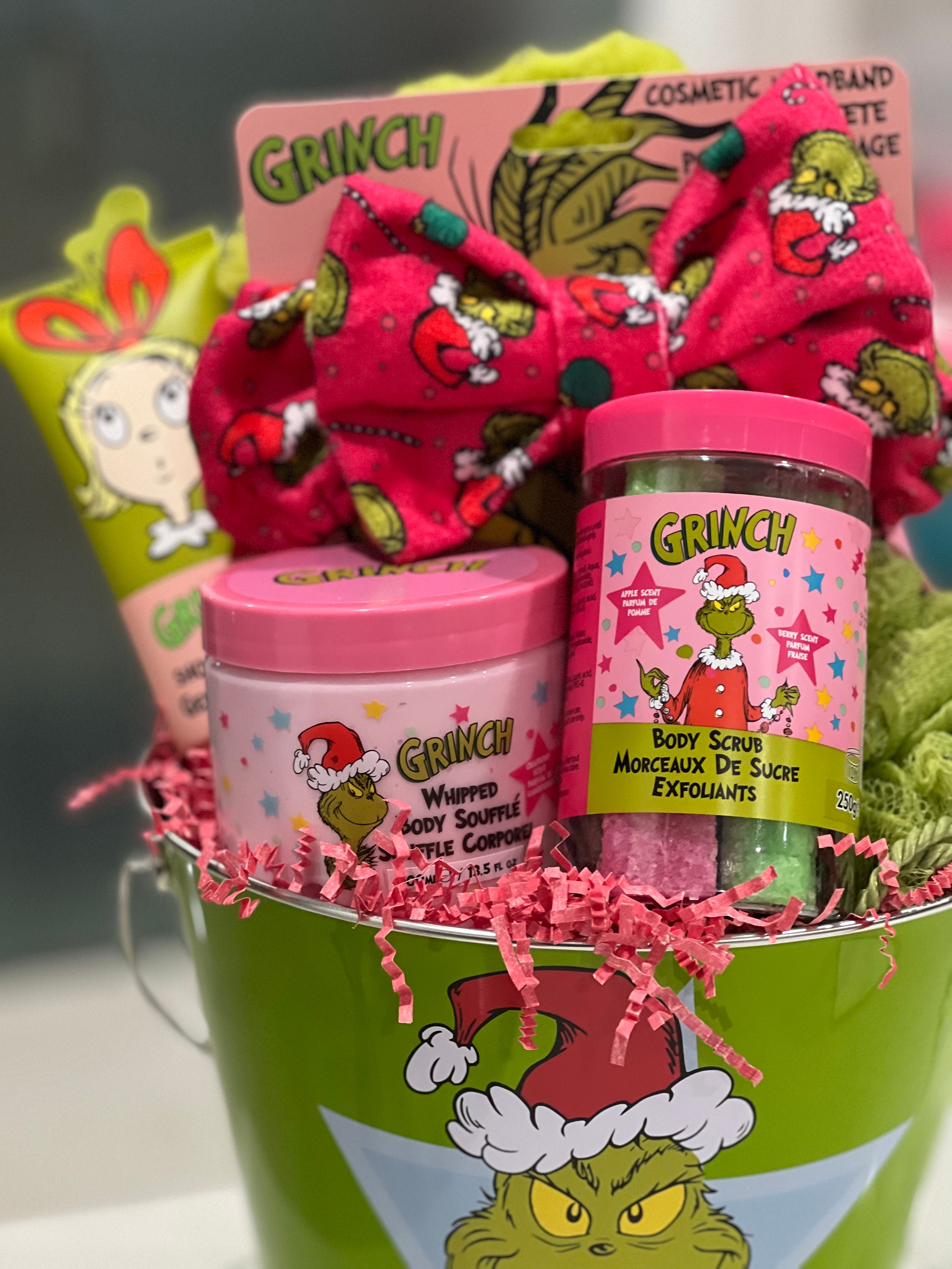The Grinch Beauty Bath Bucket - Etsy