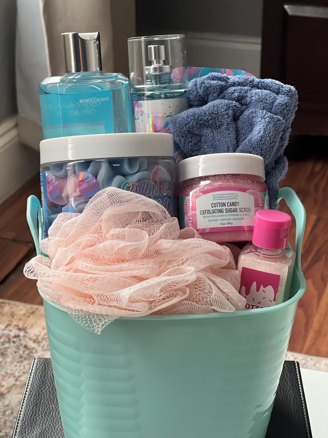 Cotton Candy Spa Basket - Etsy