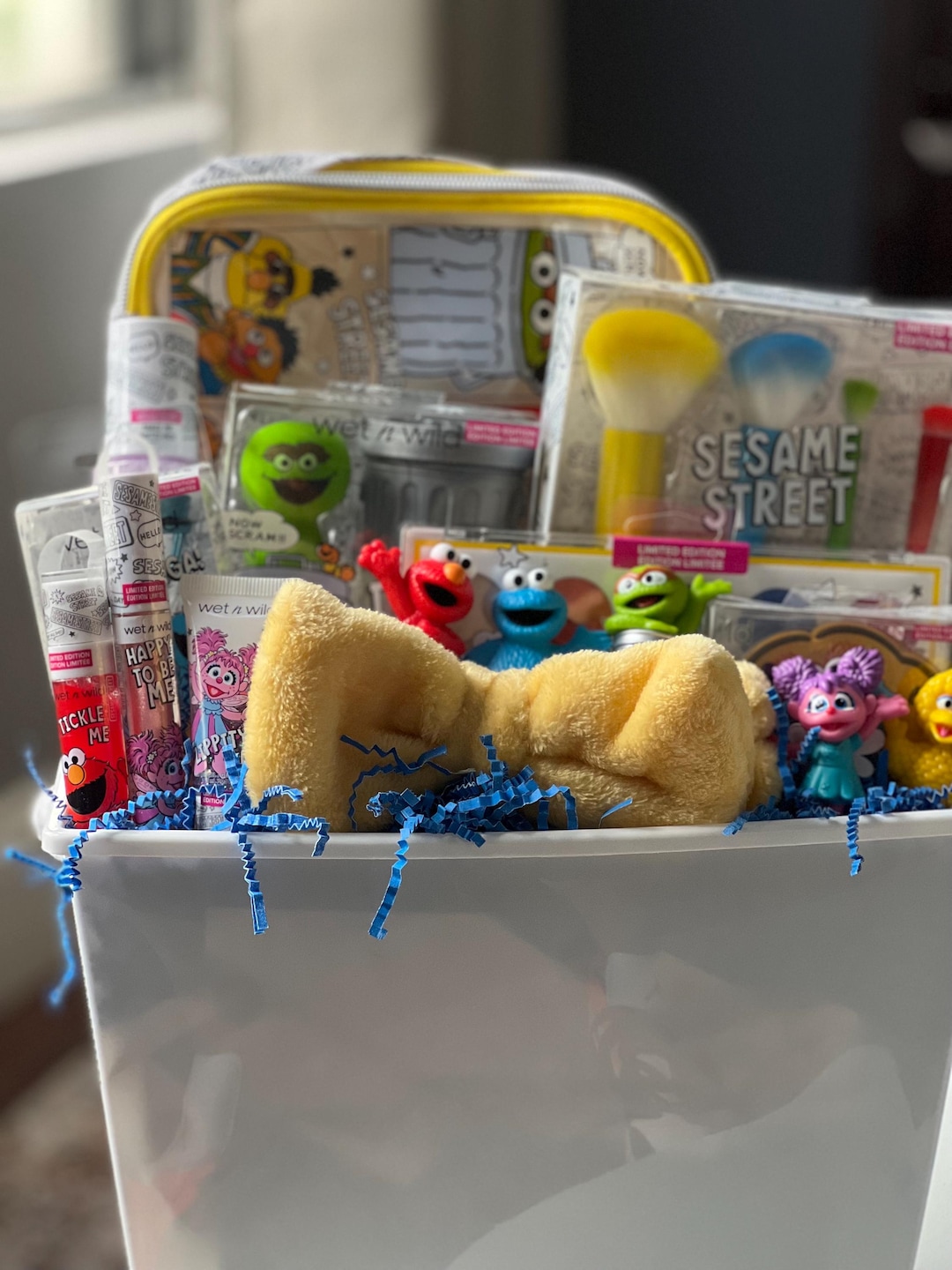 Sesame Street Beauty Basket - Etsy
