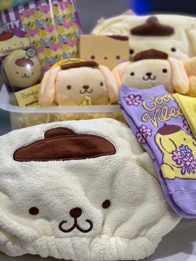 Hello Kitty Pompompurin Beauty Basket - Etsy